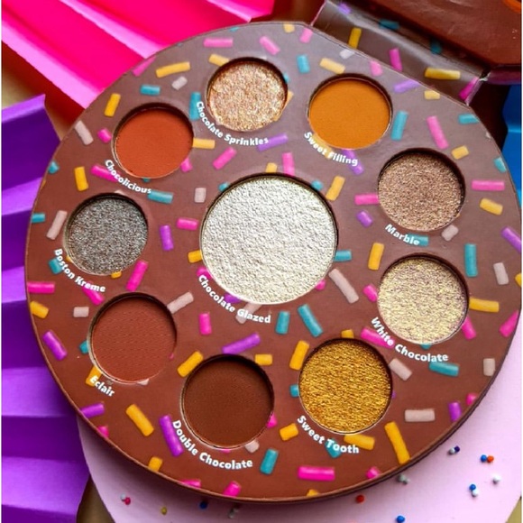 Glamlite | Makeup | Glamlite Chocolate Donut Eyeshadow Palette Bnib ...